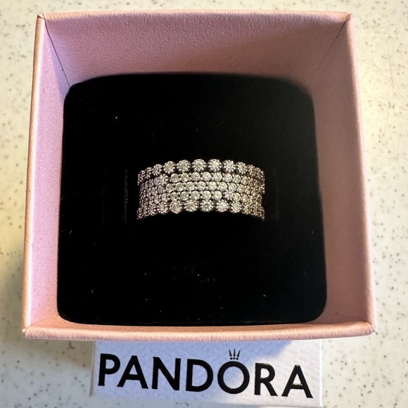 Pandora | Jewelry | Gorgeous Pandora Vintage Look Ring Band New Never ...